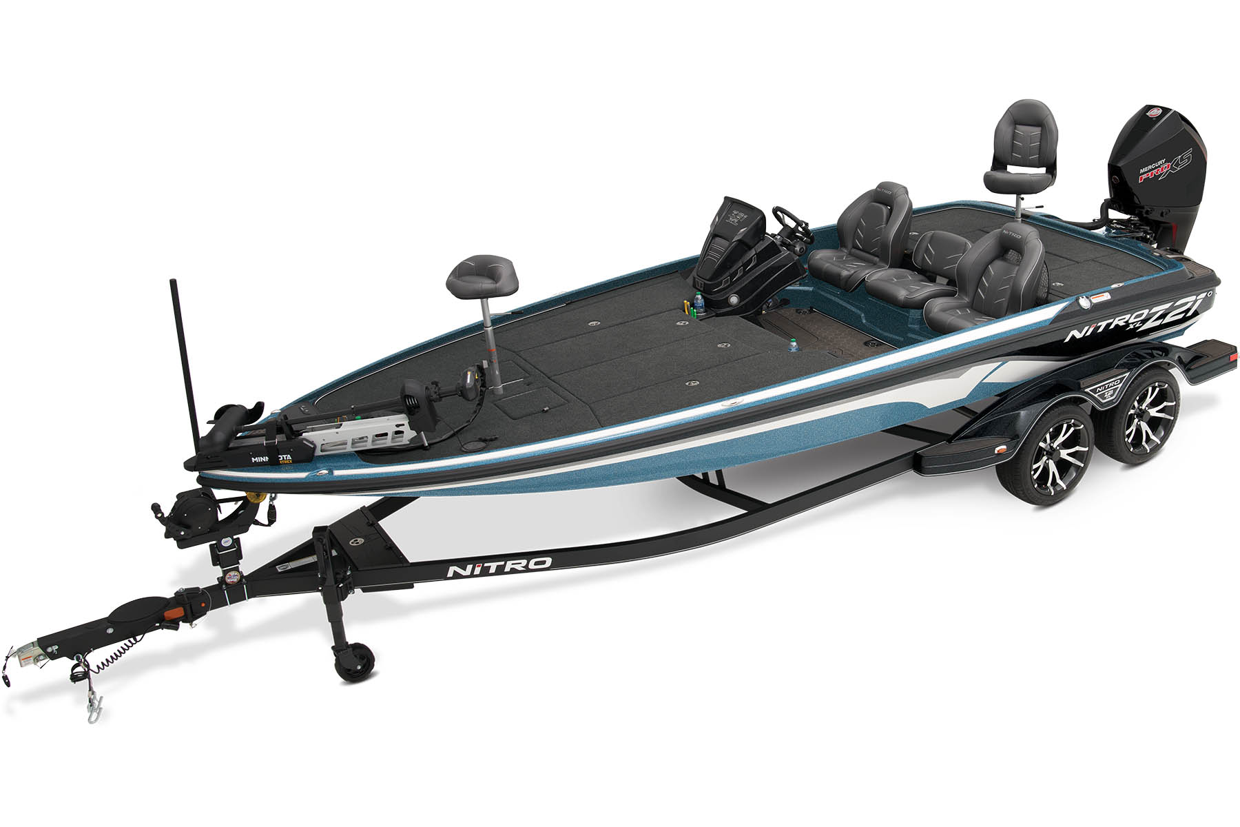2024 NITRO Z21 XL w/ 250 L Pro XS FourStroke w/Torque Master Mercury ...
